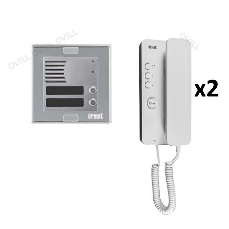 Urmet Sinthesi S2 kétlakásos kaputelefon szett - audió